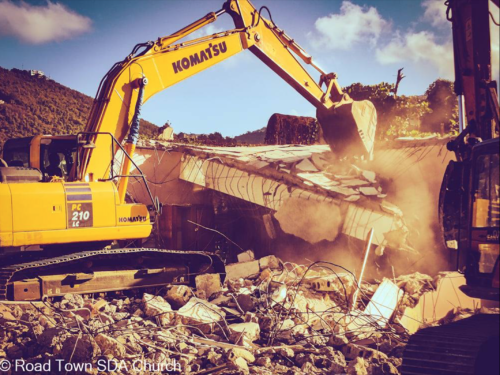 Oldest BVI SDA Church Prepares to Re-build - North Caribbean Conference